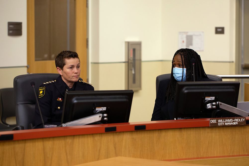 Berkeley Police Chief Jen Louis is now the city's top cop