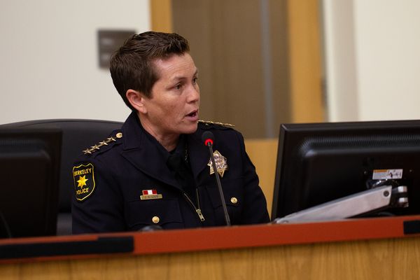 Berkeley Police Chief Jen Louis is now the city's top cop