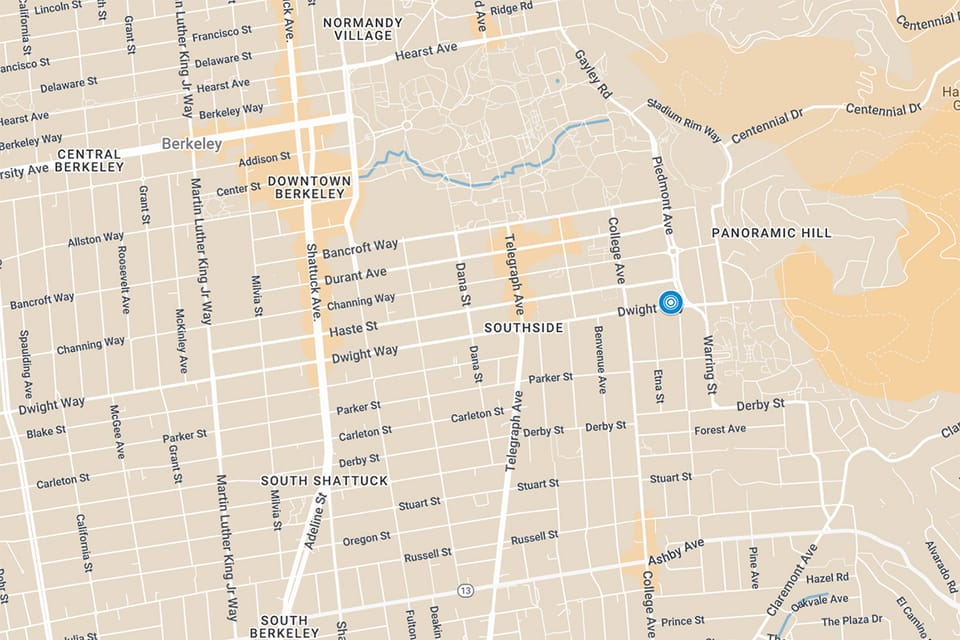 Update: Magnitude 4.3 earthquake jolts UC Berkeley